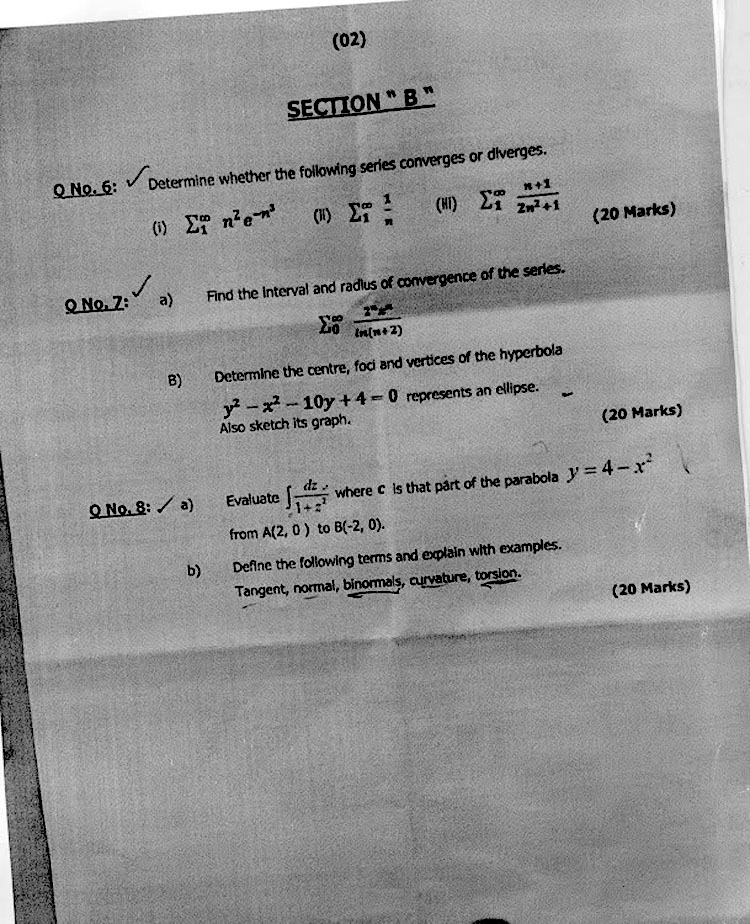 Mathematics (Paper-I) PMS Past Paper 2017 – Jahangir's World Times