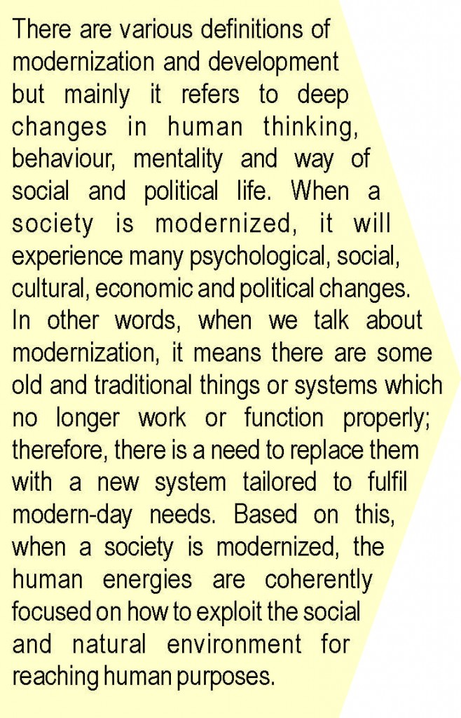 Modernization and Development – Jahangir's World Times